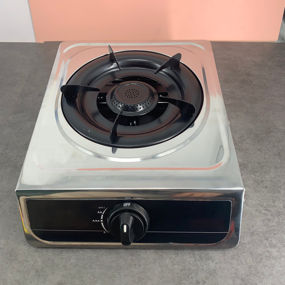 MagicLux Tech Gas Cooktop, Single-Burner Gas Cooktop Household Desktop ...